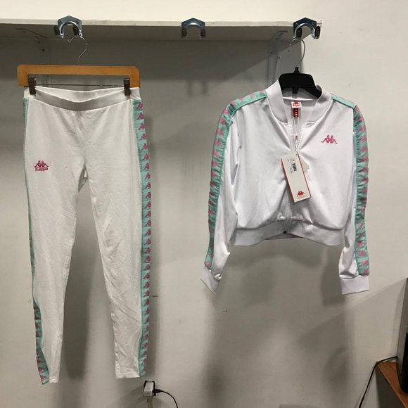 Kappa | Tops | Nwt Kappa Crop 2 Piece Matching Set Jacket Legging ...